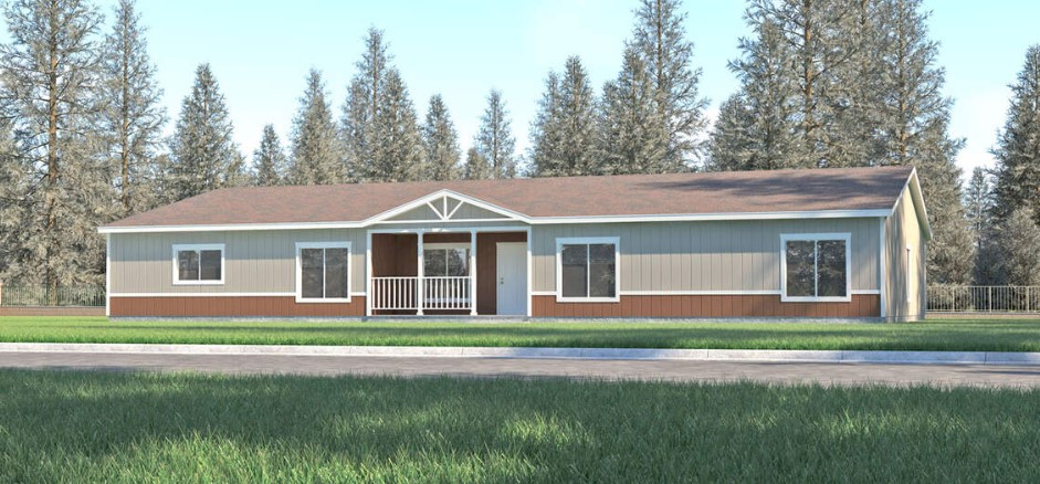 Custom Homes, Mobile Homes Floor Plan